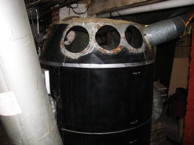 Heating with an Old Octopus Furnace - OldHouseGuy Blog