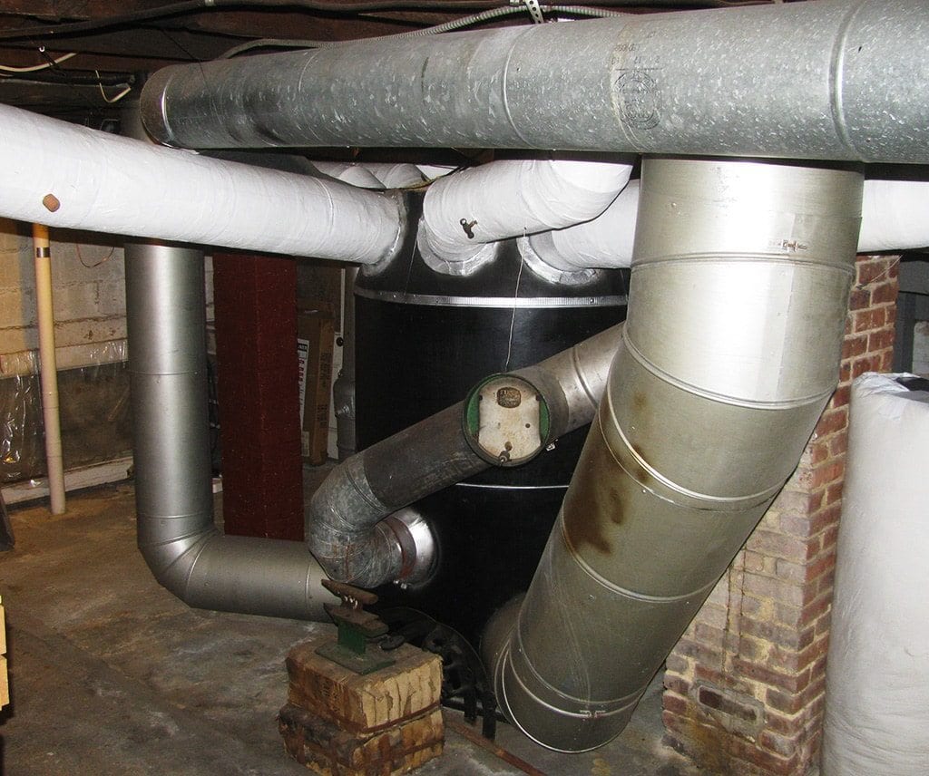Heating with an Old Octopus Furnace - OldHouseGuy Blog