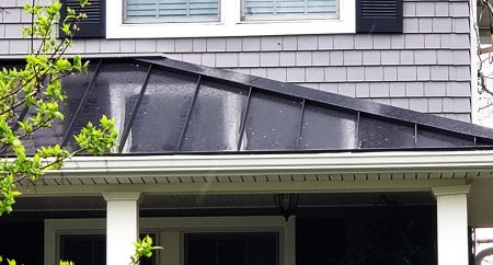 The Metal Porch Roof - OldHouseGuy Blog