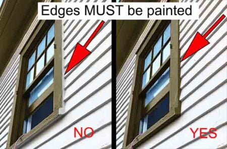 The Correct Way to Paint Trim on Your House - OldHouseGuy Blog